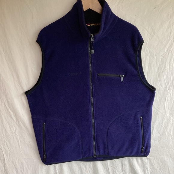 Solstice | Jackets & Coats | Vintage Solstice Polartec Fleece Vest Made ...